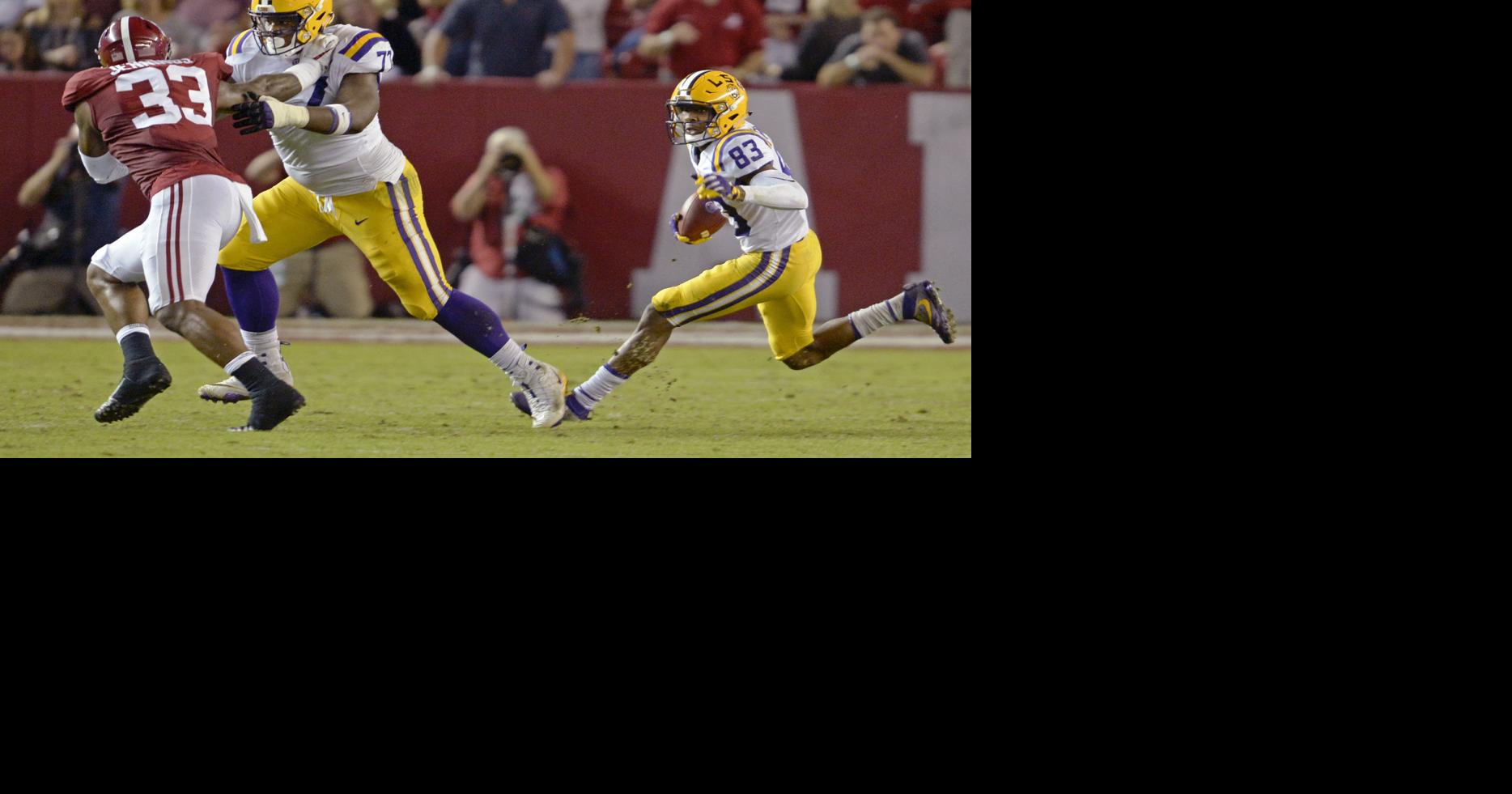 Days til LSU spring: 8 - combined regular season starts for returning O ...