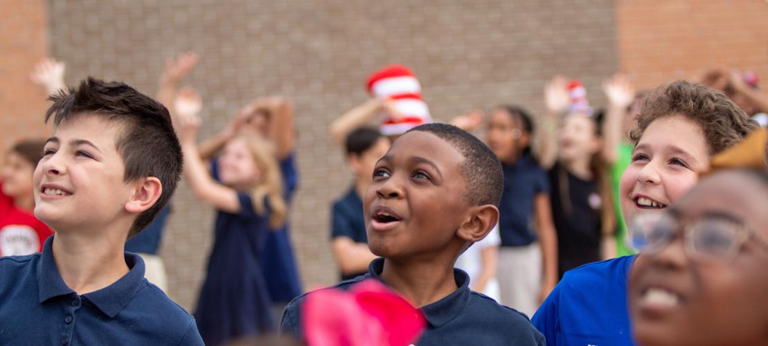 2 STEM teachers fly over schools as cheering students wave from below ...