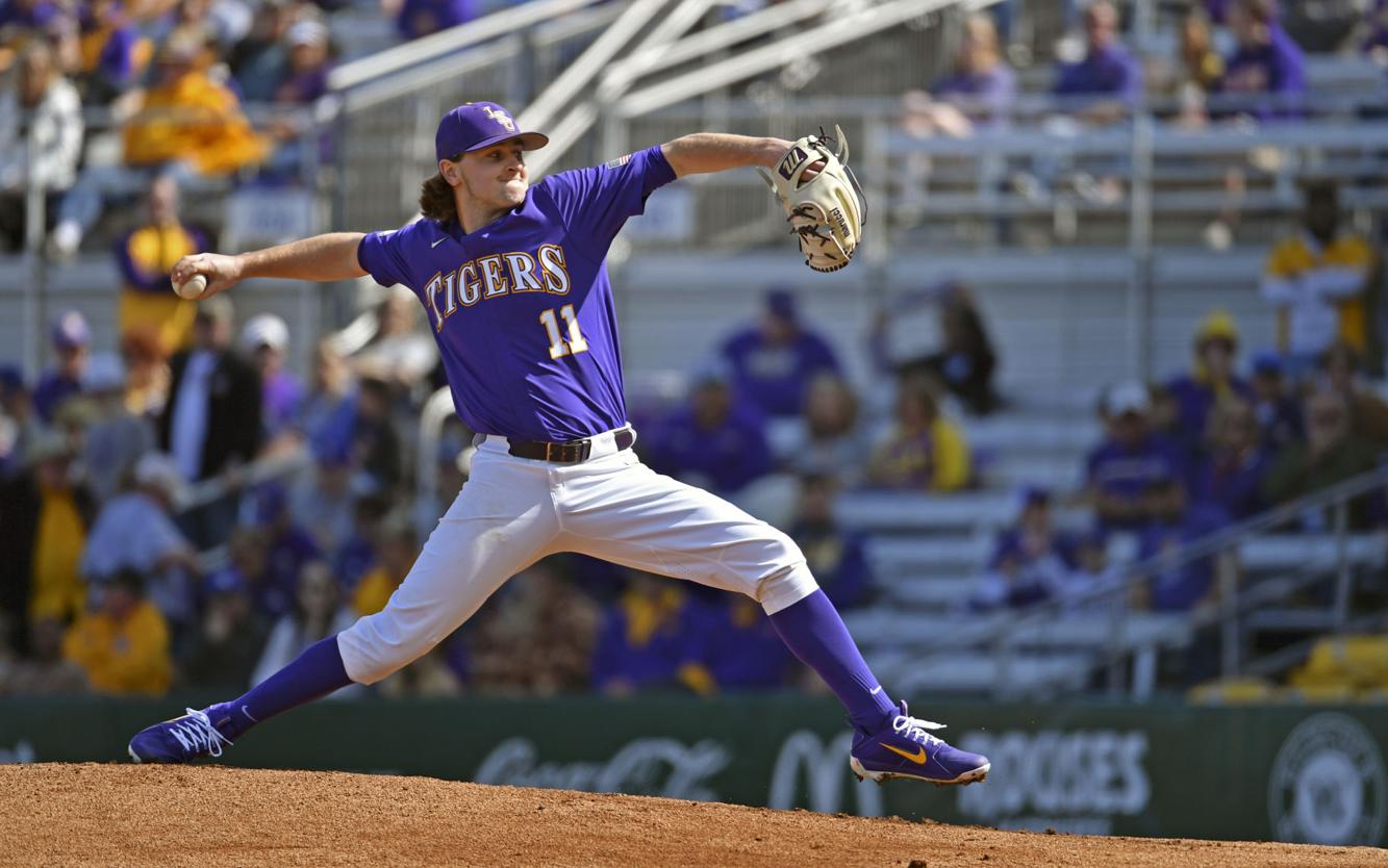 How Landon Marceaux, LSU baseball looked in final game of Purple-Gold ...