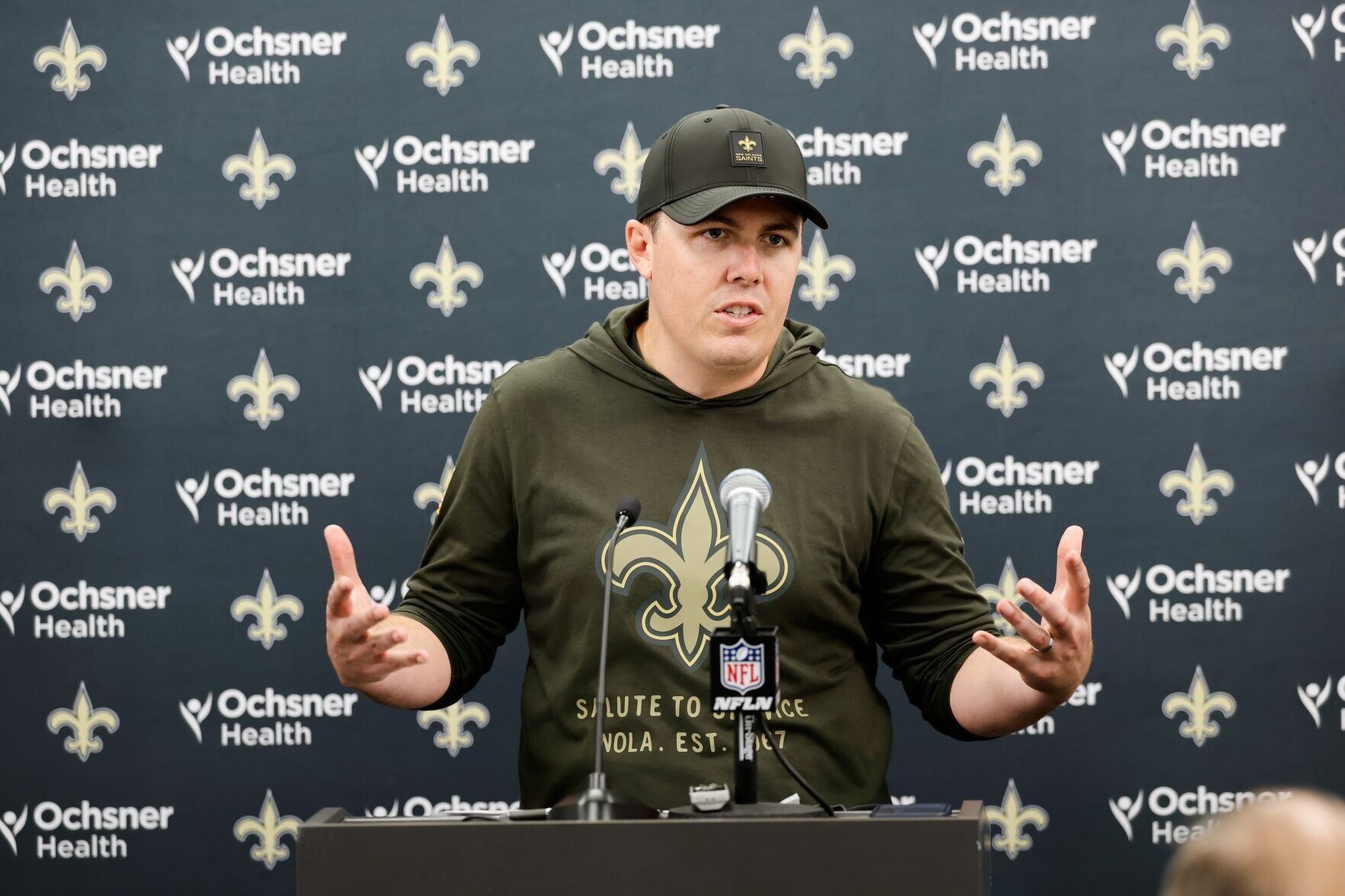 Kellen Moore explains why Saints are hosting Justin Tucker | Saints ...
