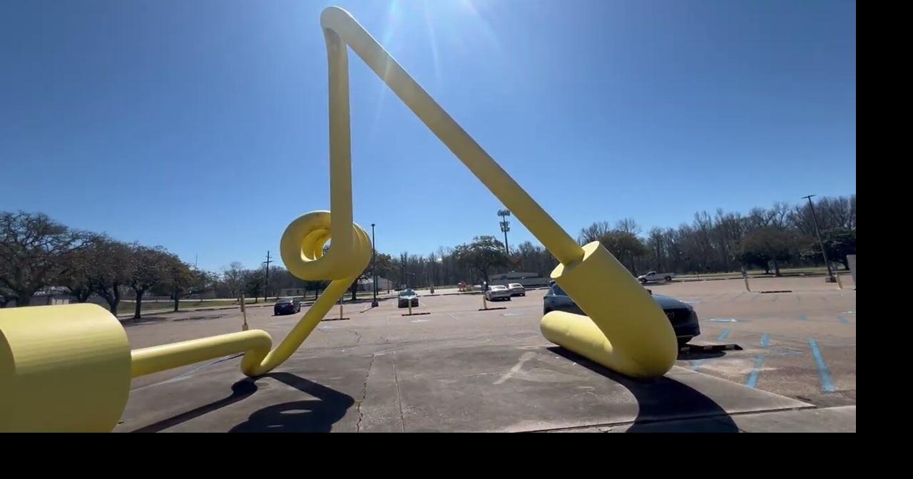 A walk around Al LaVergne's sculpture, 'Awakening,' at Southern ...