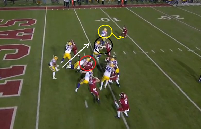 LSU Film Room: Offensive line's big push, Duke Riley's blitzing and ...