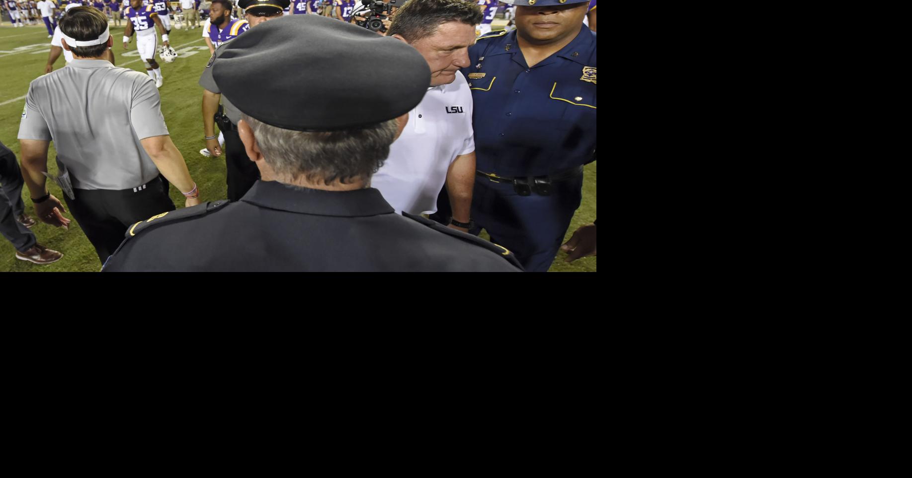 A tumble: LSU out of both polls for first time in nearly a year after ...