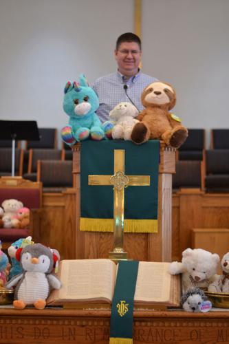 Sleepy-eyed sloths, blue unicorns among stuffed animal bringing cheer ...