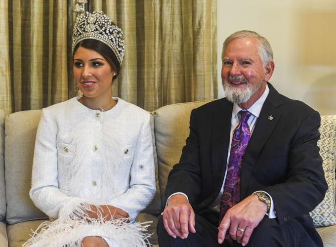 Queen Evangeline LXXXIV Ani Elizabeth Domingue brings cheer to her ...