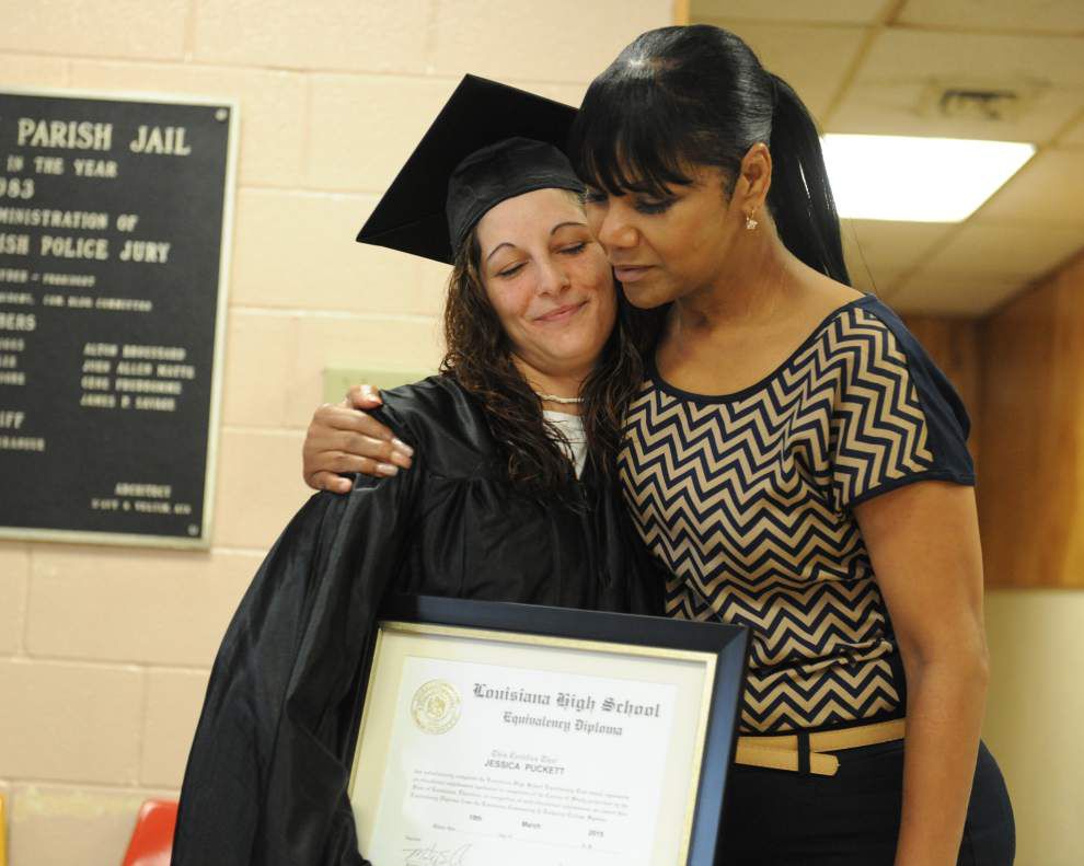St. Landry Parish jail inmate earns GED; first to graduate under new ...