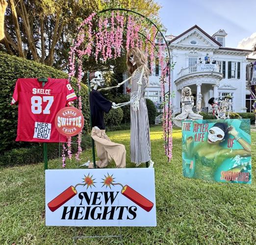 New Orleans Halloween skeleton display has just one Saint ...