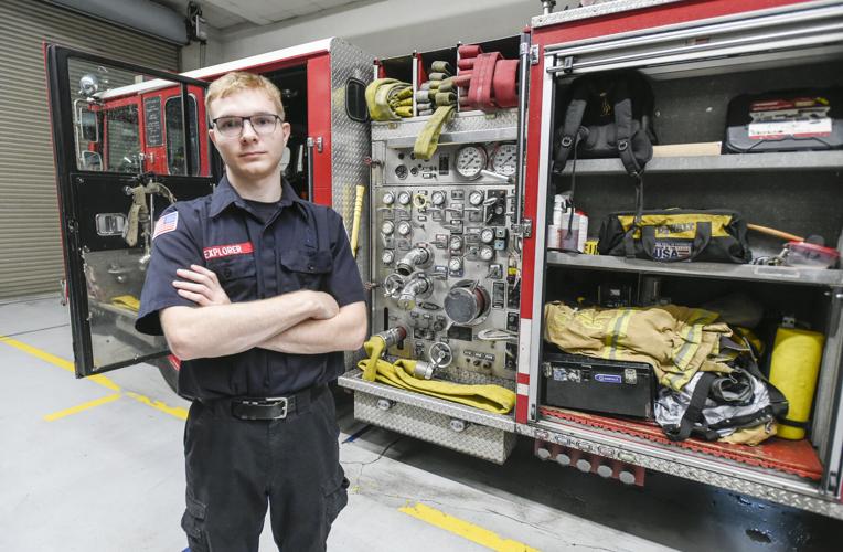 Fire explorer program gives Lafayette teens a taste of the field and a ...