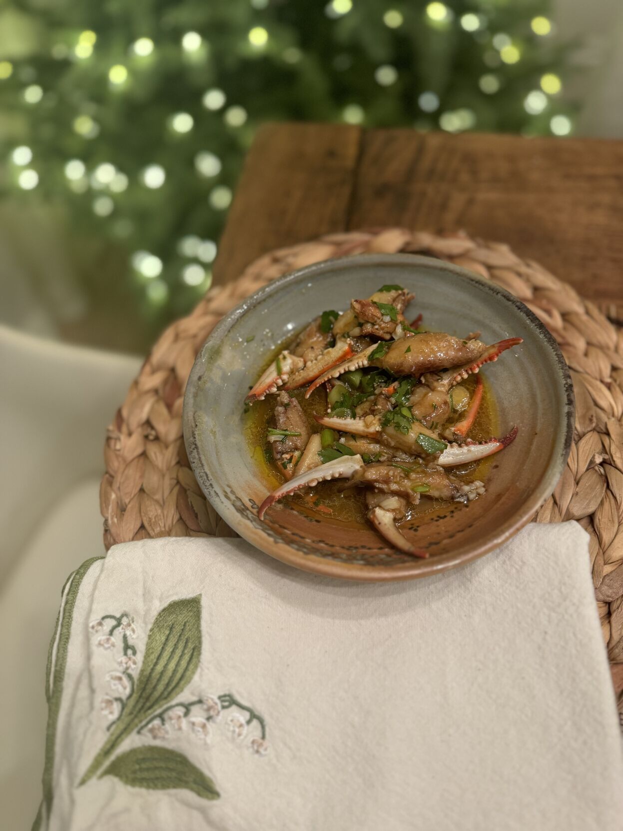 Mirlitons, Marinated Crab Claws and Molasses Ginger Cookies | Food ...