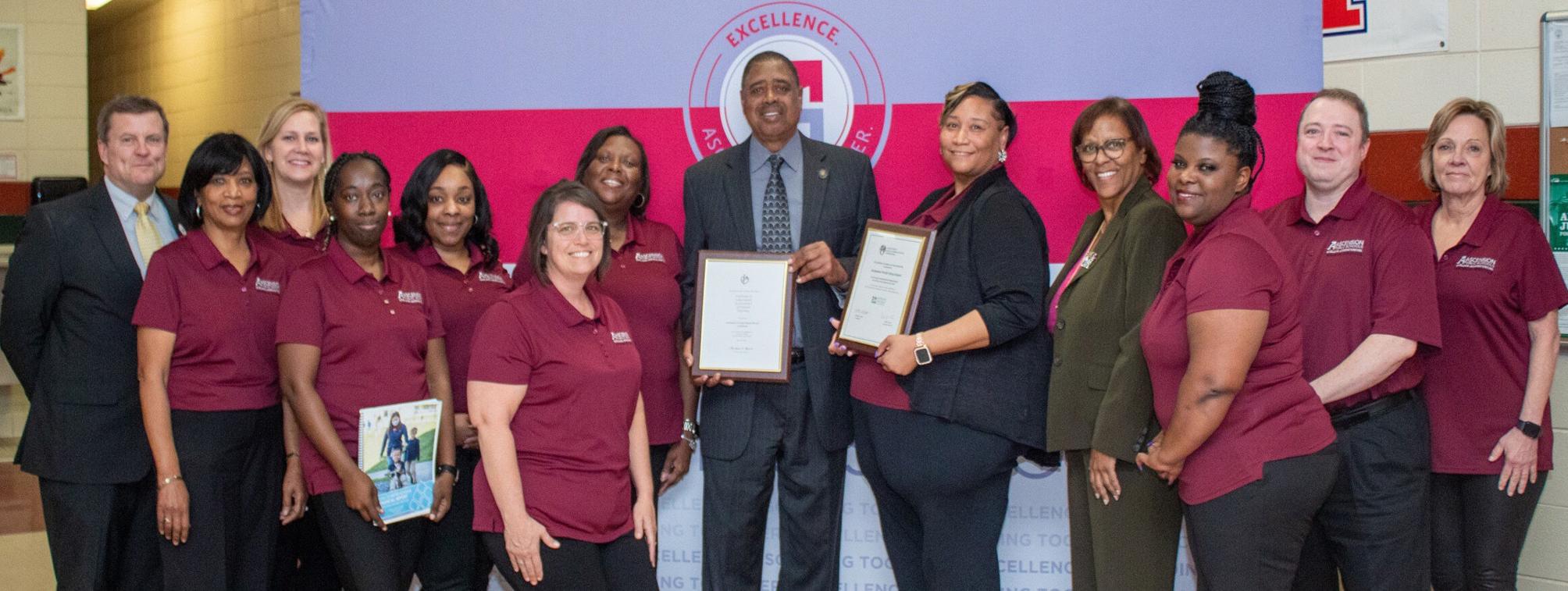 Ascension Parish School Board Earns awards for Excellence in Activity ...