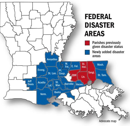 20 parishes now covered by federal disaster declaration | State ...