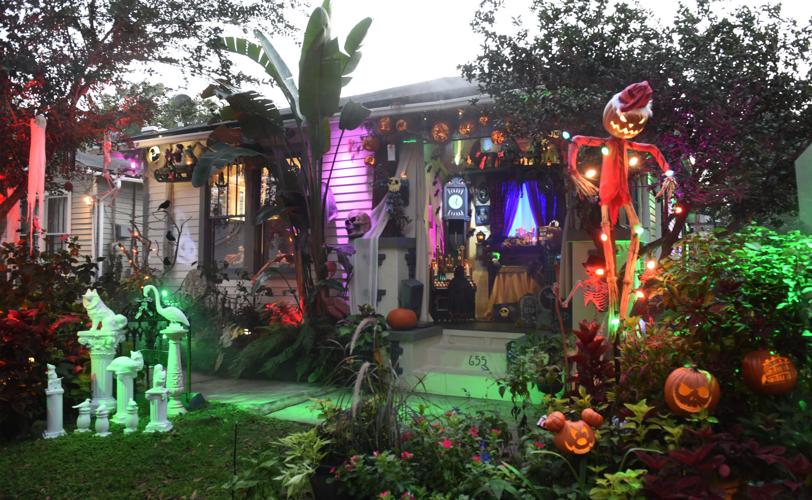 'Welcome Foolish Mortals': Spanish Town couple transforms home into ...
