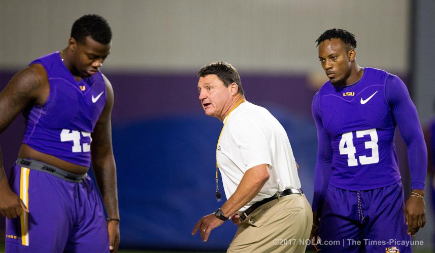Teeth or no teeth, LSU's Derrius Guice says he's ready for BYU | LSU ...