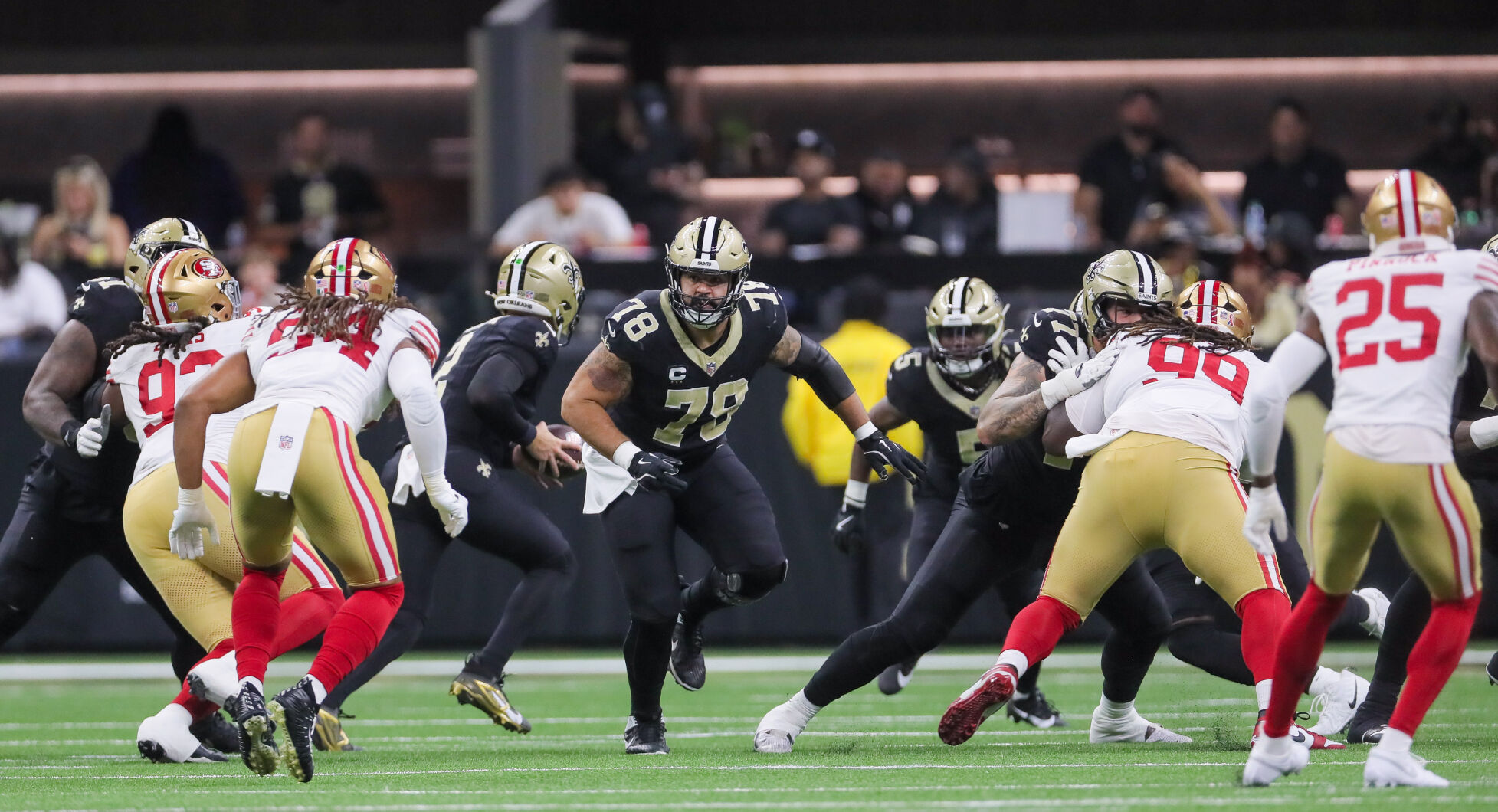 Saints lose Erik McCoy, Kendre Miller for remainder of 2025 | Saints ...