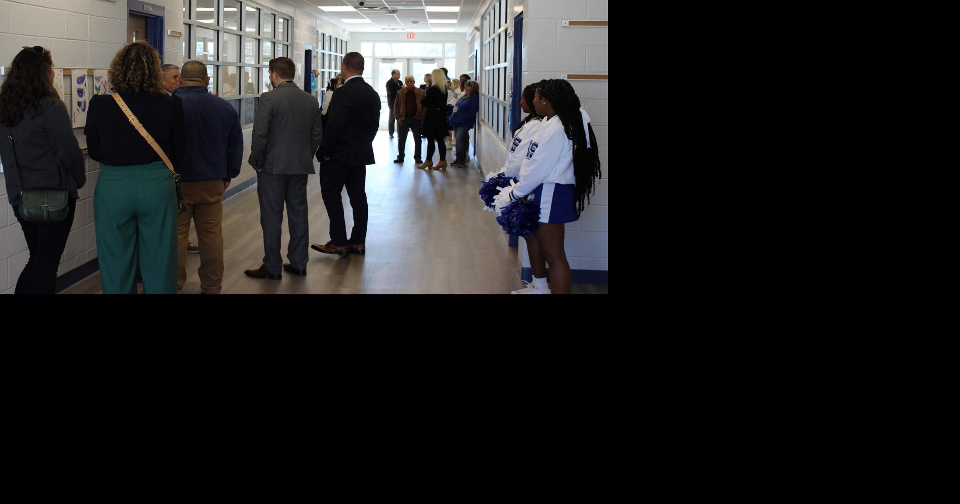 School leaders celebrate new cafeteria and classroom addition at ...