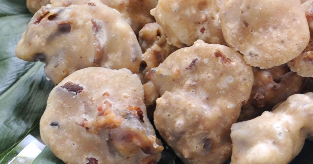 Cook This: Bacon & Date Pralines. That's right — pralines filled with ...
