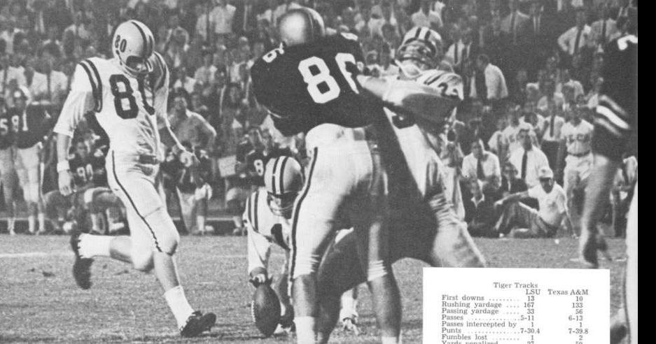 Before he became a voice of LSU football, Doug Moreau was an LSU great ...