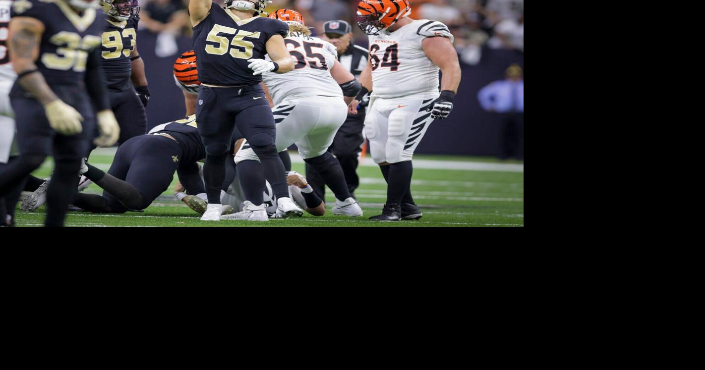 Saints linebacker Kaden Elliss 'learned a lot' in Week 9 | Saints ...