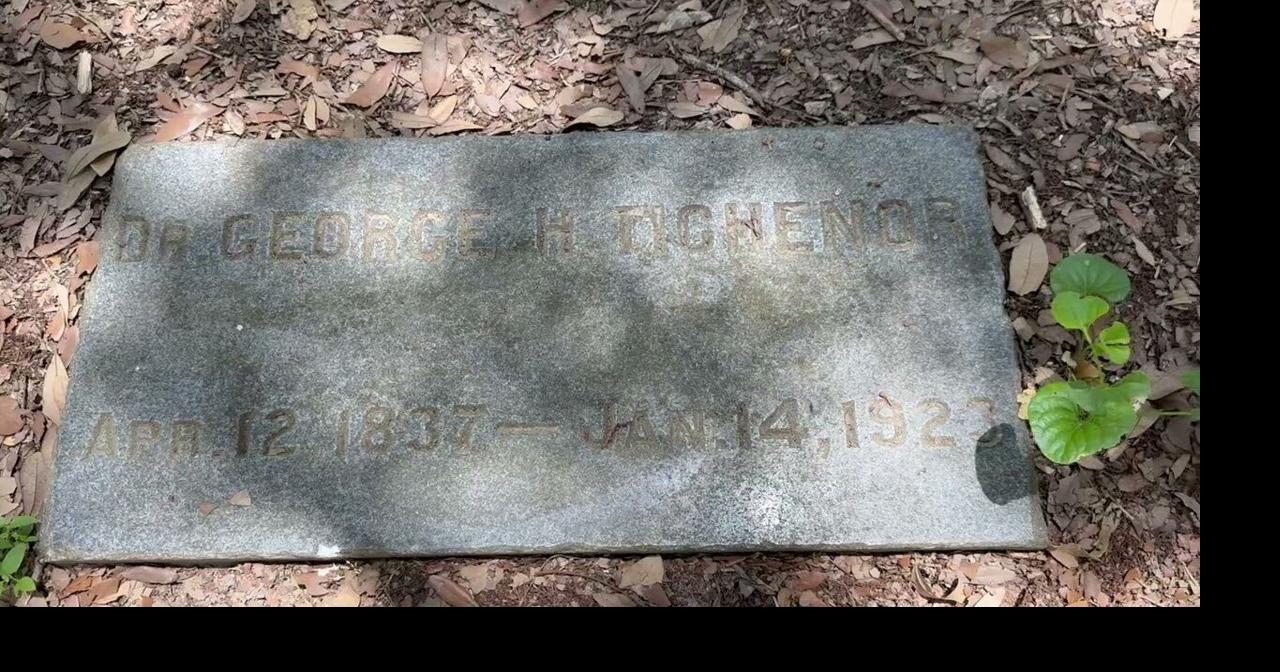 George H. Tichenor, of Dr. Tichenor Antiseptic fame, is buried in Roselawn Cemetery in Baton ...