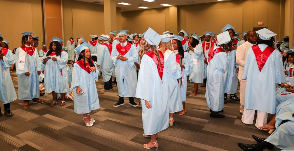 Zachary High Class of 2025 graduates in River Center | Zachary ...