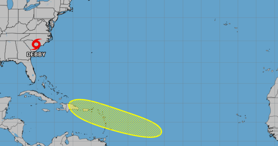 Debby makes second landfall, another Atlantic system spotted ...