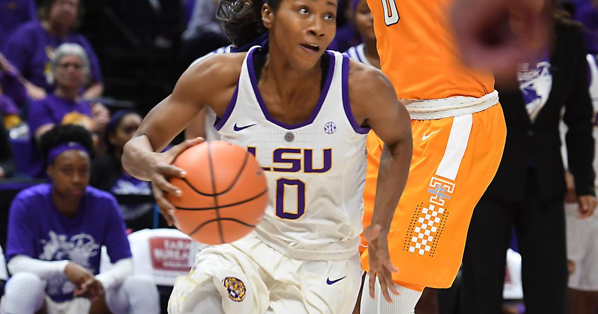 LSU guard Chloe Jackson named one of 10 candidates for Ann Meyers ...