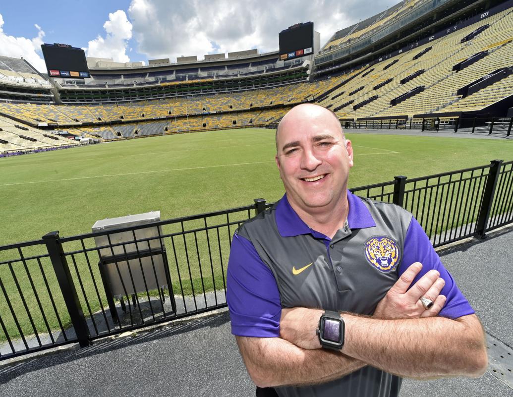 'Where Dad would insist I be': LSU radio man Chris Blair calls game ...