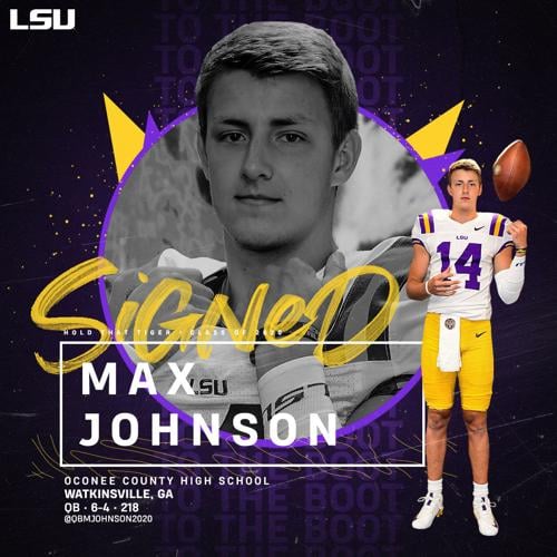 LSU football signs 4-star QB Max Johnson; son of Super Bowl champion ...
