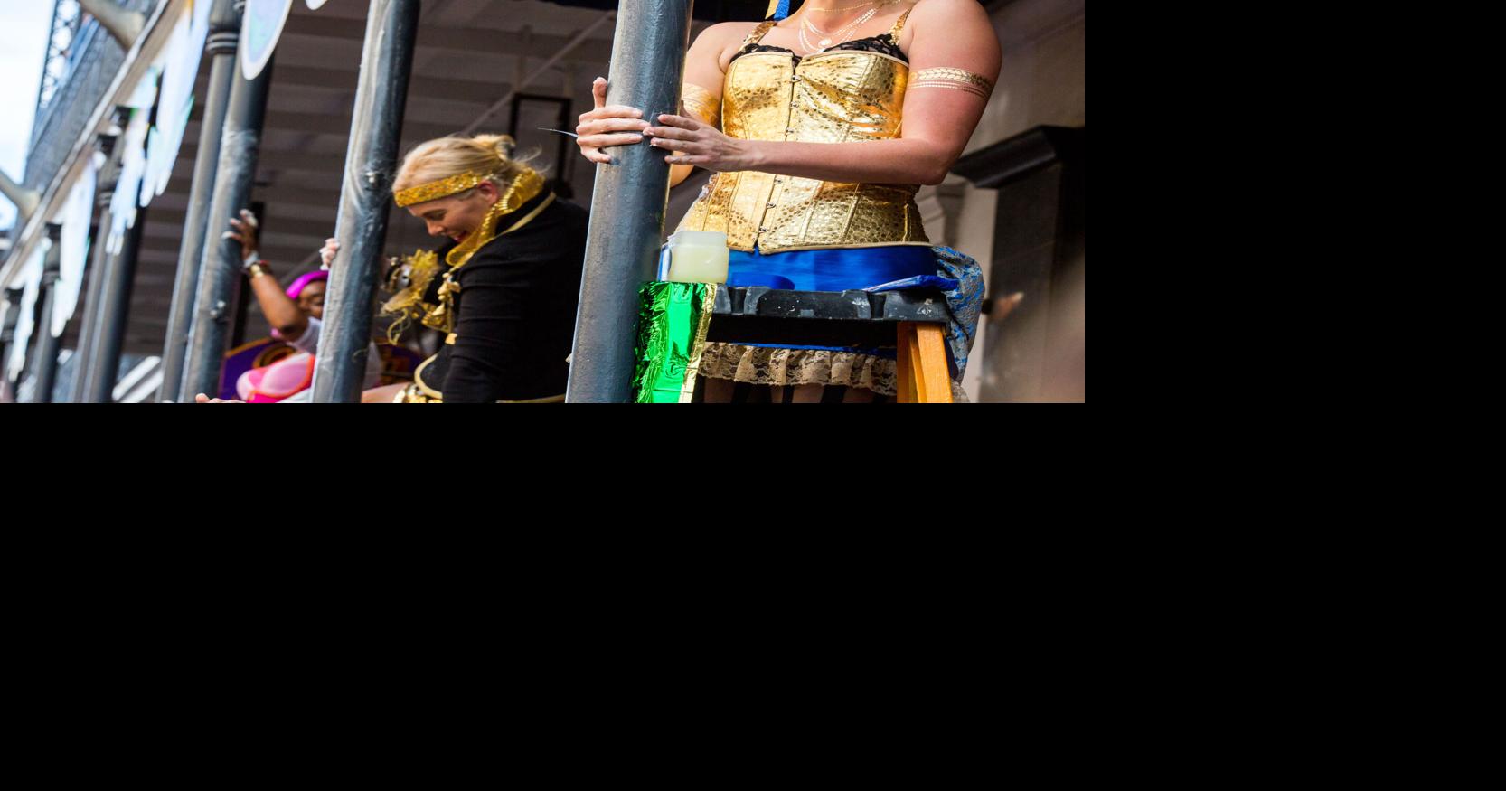 Photos: Annual 'Greasing of the Poles' event kicks off Mardi Gras ...