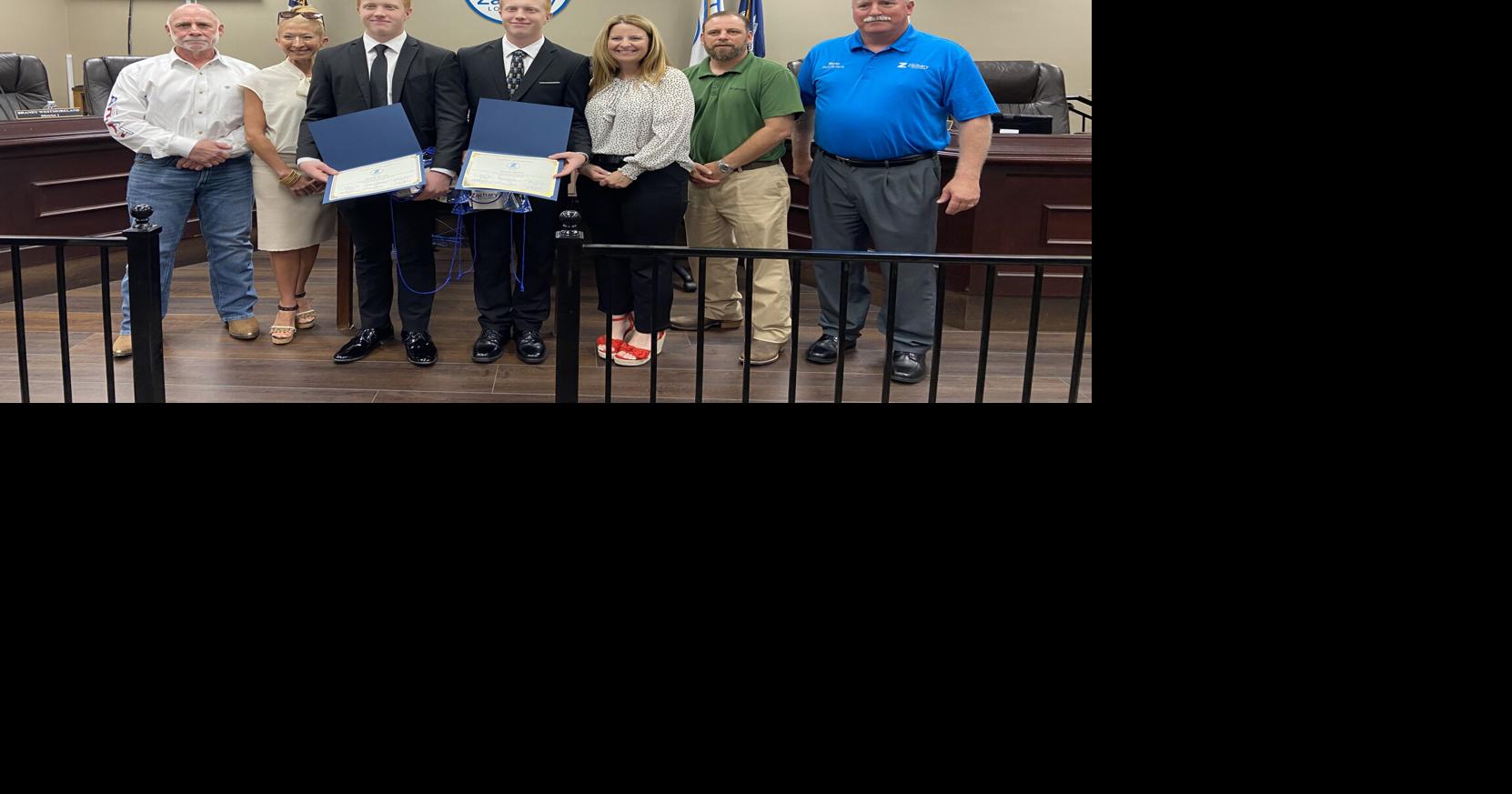 Zachary City Council honors brothers accepted together into West Point ...