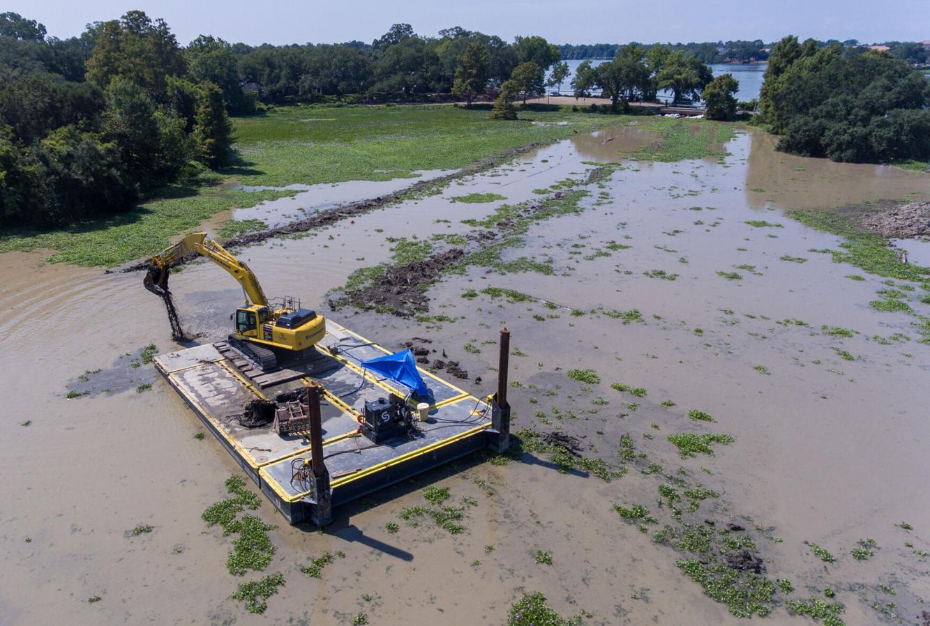 LSU University Lakes dredging project gets underway | Entertainment ...