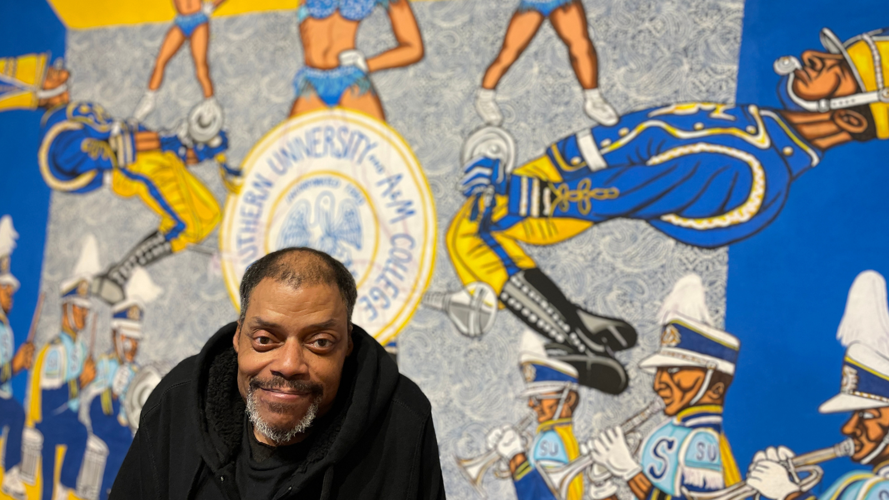 Keith Duncan's marching band paintings are at NOLA's Ogden ...