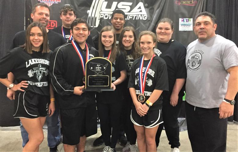 Covington powerlifting repeats as National Champions, Lakeshore ...