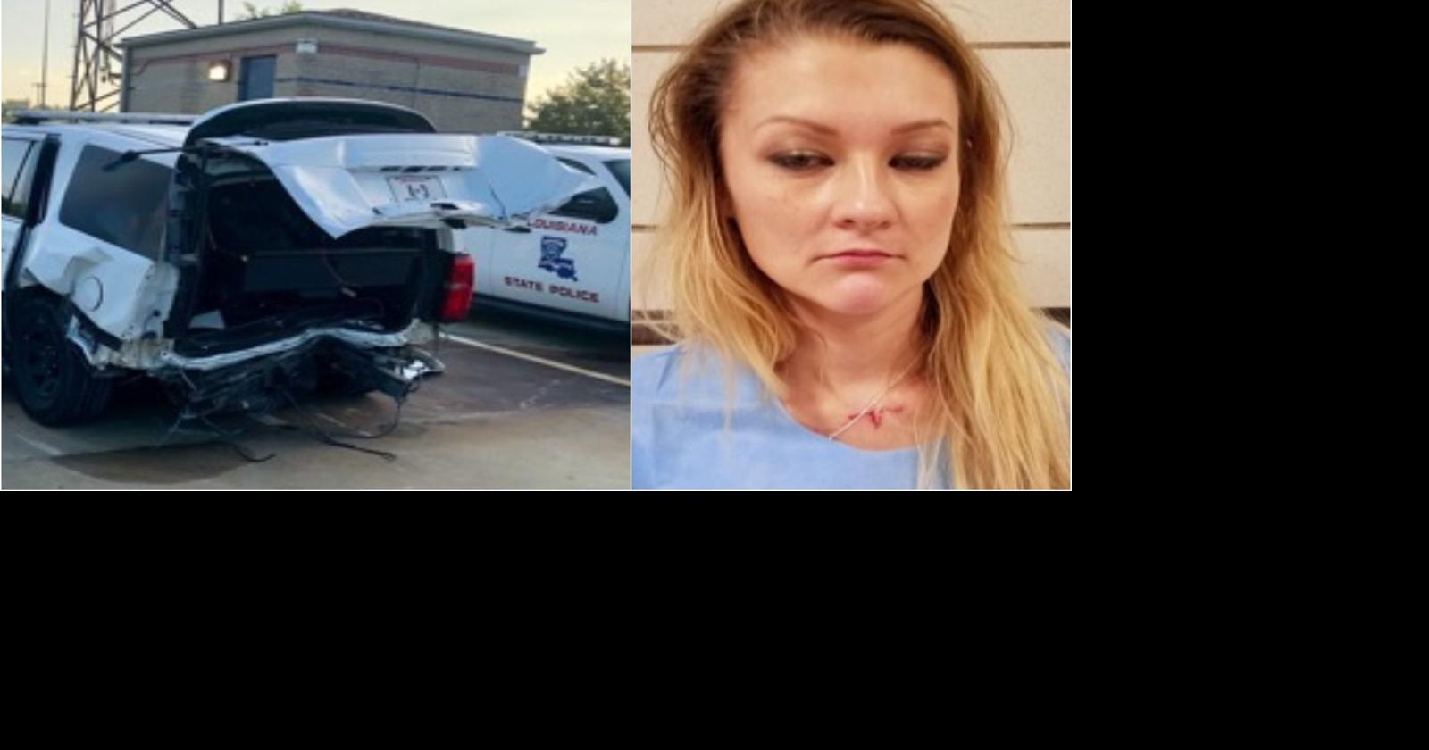 Baton Rouge woman arrested for DWI, state trooper hospitalized after ...