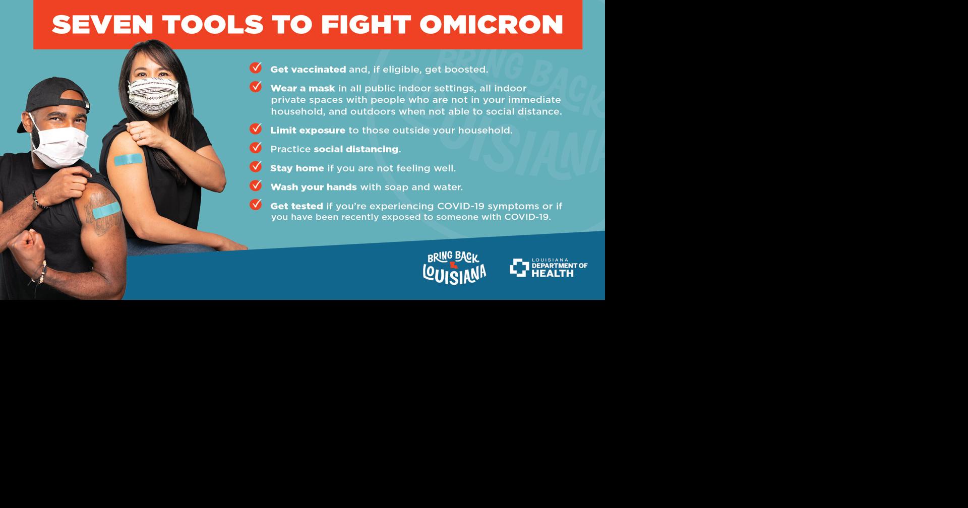 Seven Tools To Fight the Omicron Surge | Sponsored: Louisiana ...