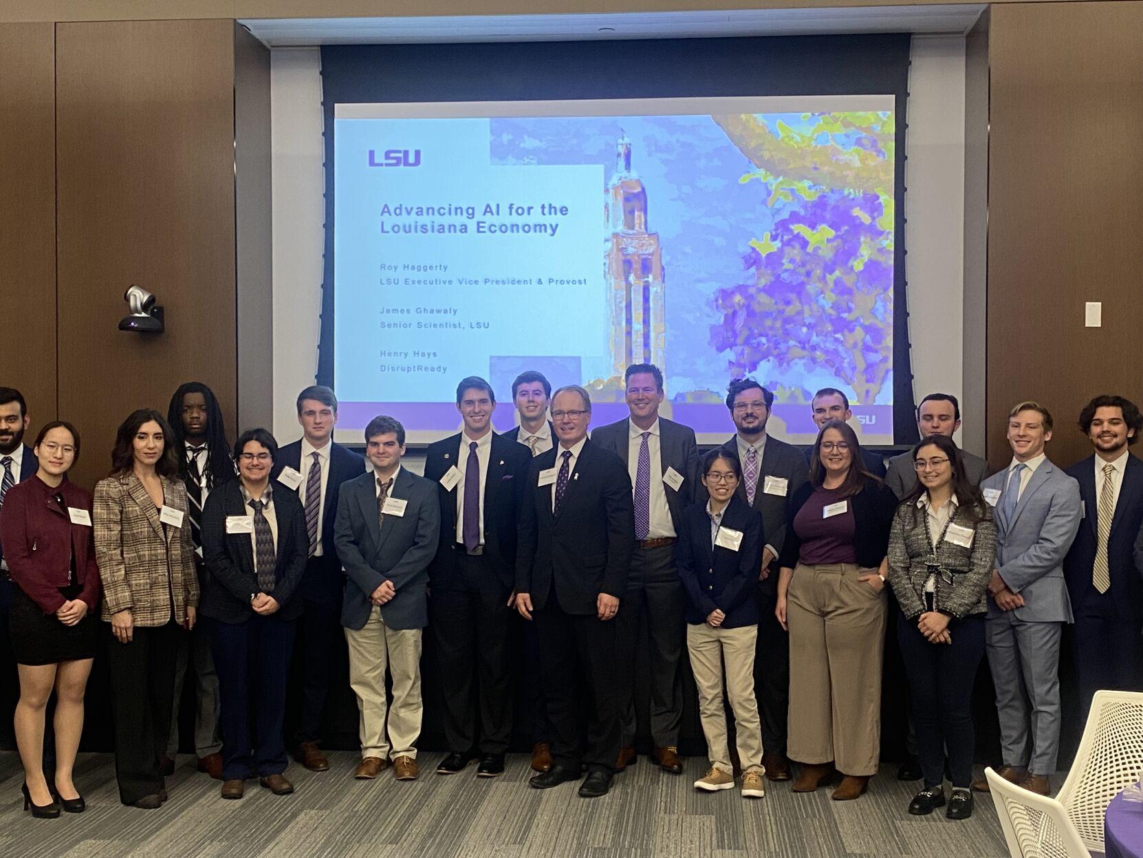 LSU AI showcase highlights new AI education program | Education ...