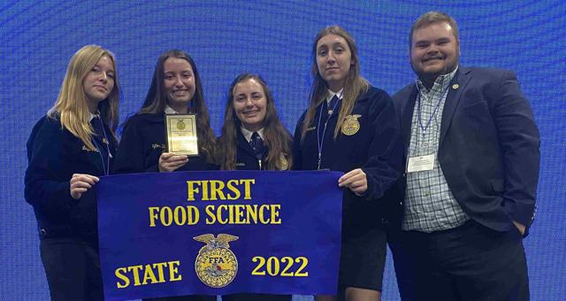 St. Amant High FFA wins Louisiana FFA Food Science & Technology ...