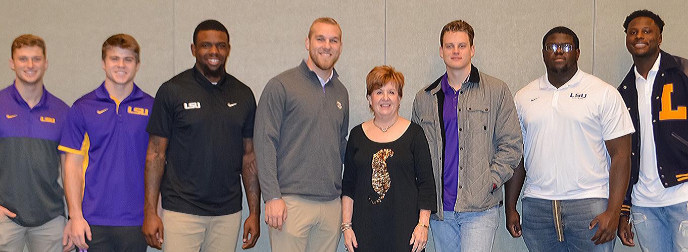 Pam's Party Line: LSU senior Tigers enjoy moment in spotlight with ...
