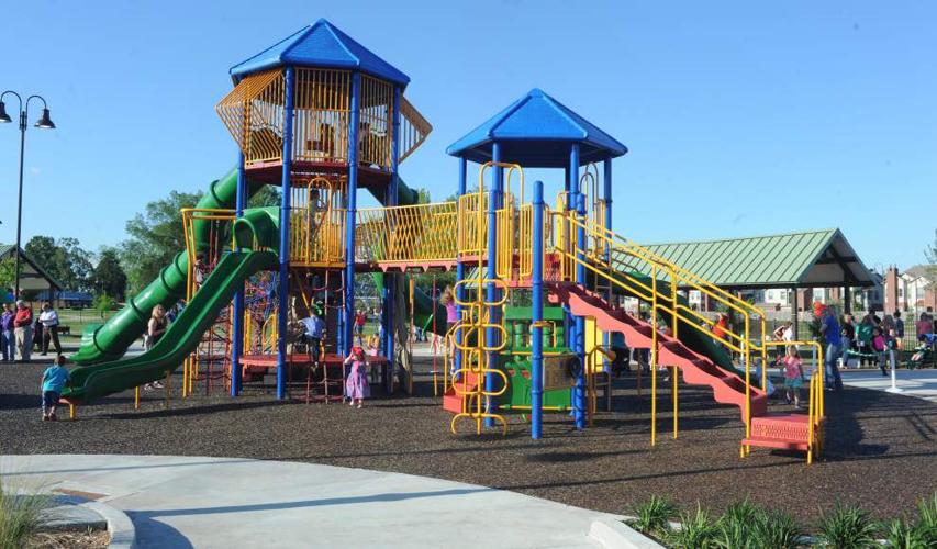 New mega tower, splash pad now open at Zachary park | Zachary ...