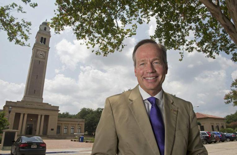 Video: LSU Chancellor F. King Alexander reflects on his first year ...