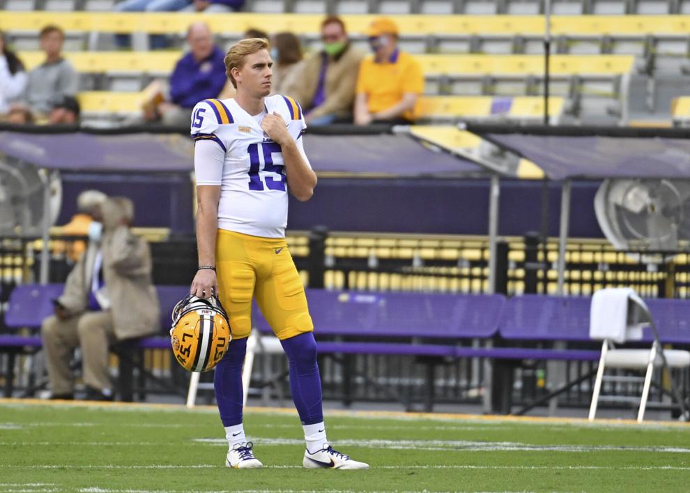 LSU quarterback Myles Brennan will return from broken arm 'sometime ...