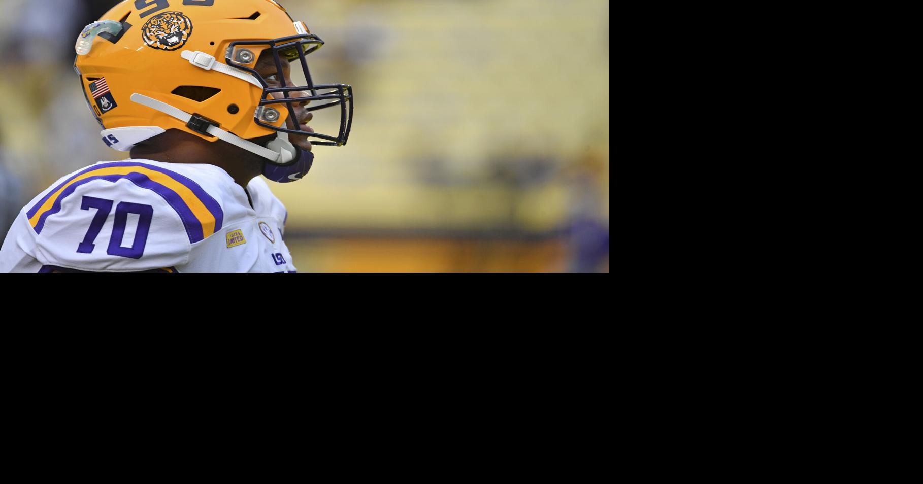 LSU offensive guard Ed Ingram picked No. 59 overall in NFL draft by ...