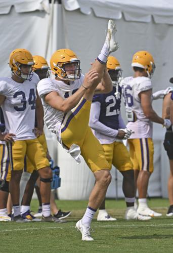 New LSU punter Jay Bramblett is happy to be back in the South, heat and ...