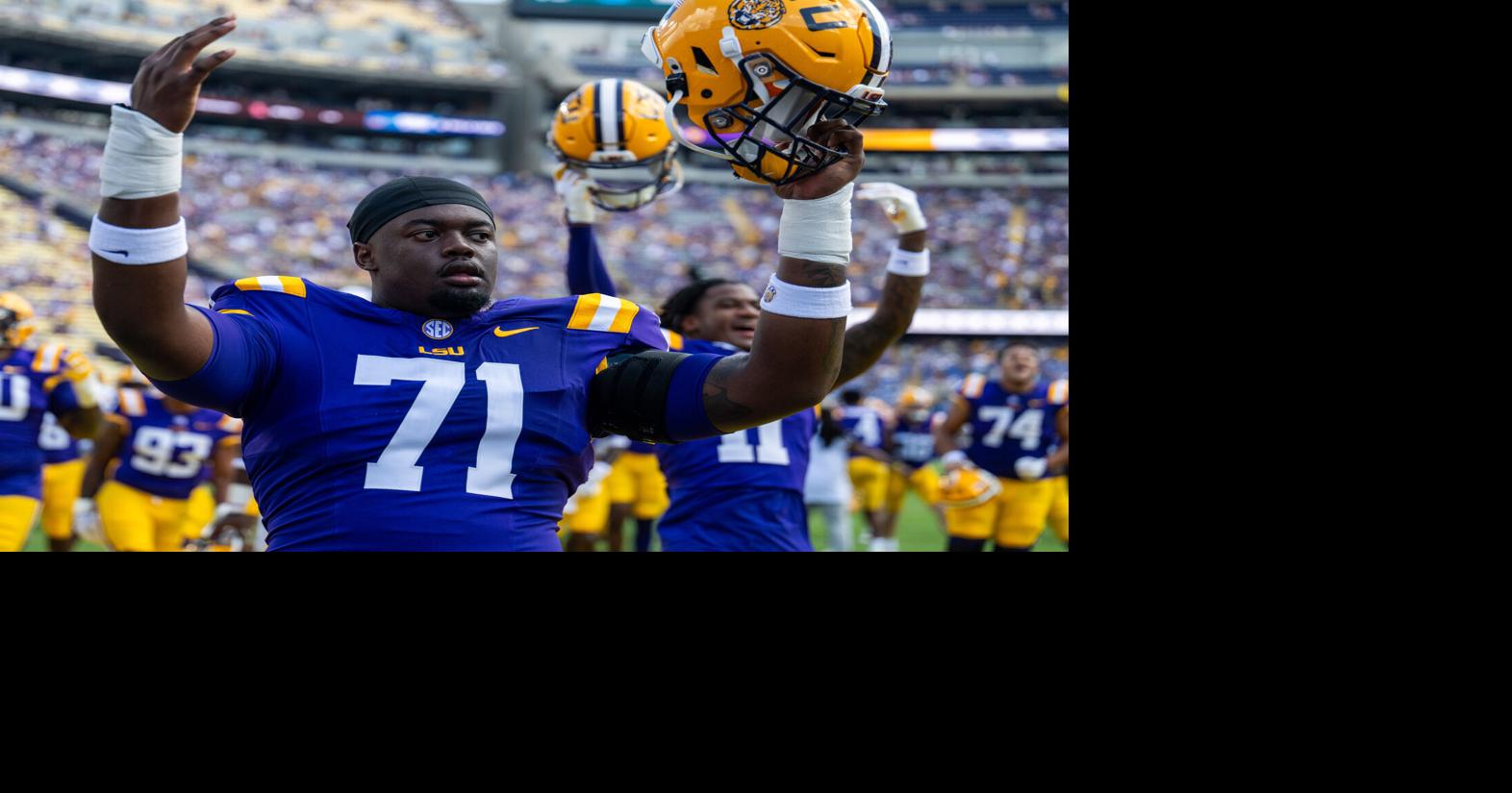 LSU football left tackle Tyree Adams replaces Will Campbell | LSU ...