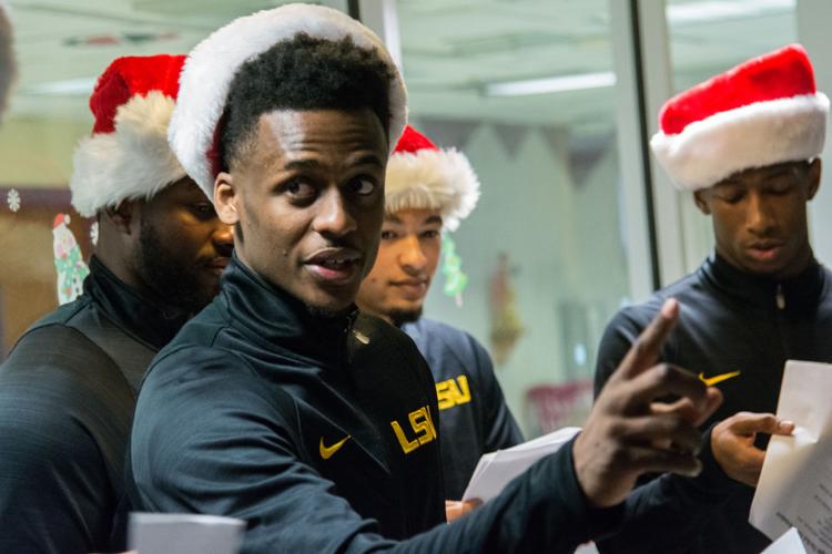 Photos: LSU men's basketball team visits OLOL | Photos | theadvocate.com
