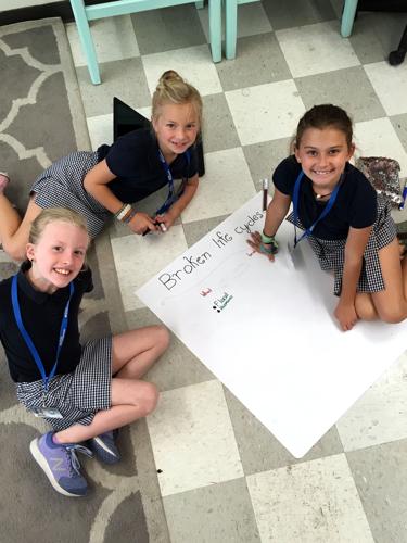 Bains Elementary School science teacher gets students involved in ...