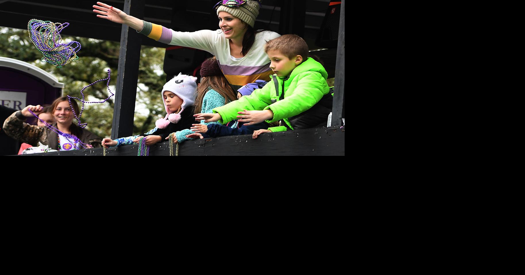 Photos: Krewe of Good Friends Mardi Gras parade rolls through Port ...