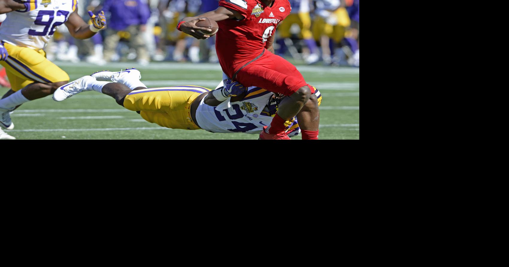 Feeling like he has yet to play his best football, Heisman winner Lamar ...