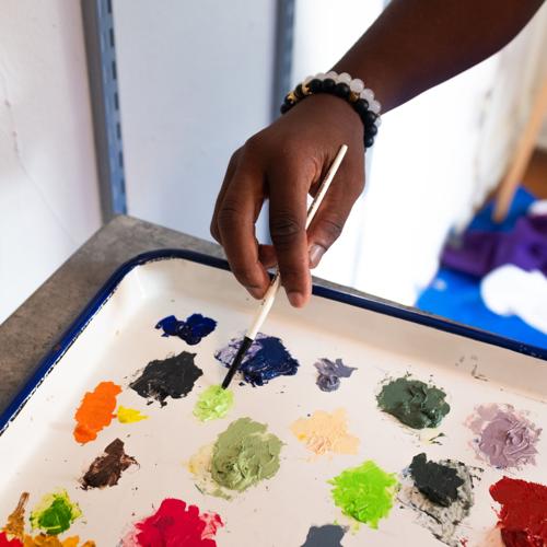 Unusual exhibition by three portraitists and ex-LSU footballer Brandon ...