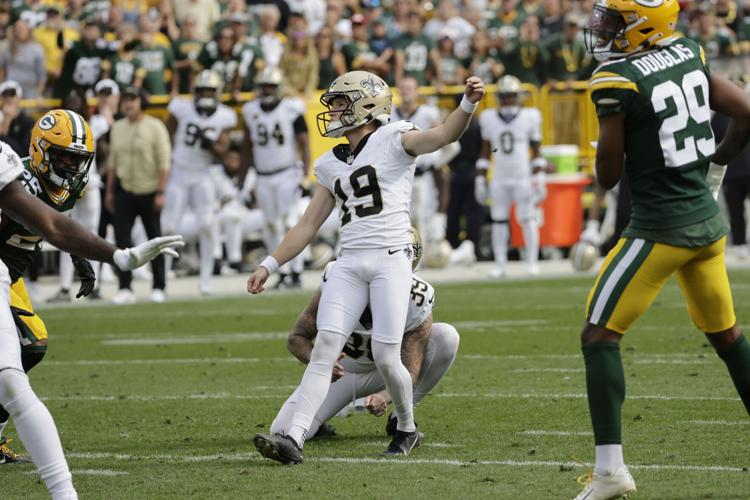 Saints K Blake Grupe holds himself accountable after miss | Saints ...